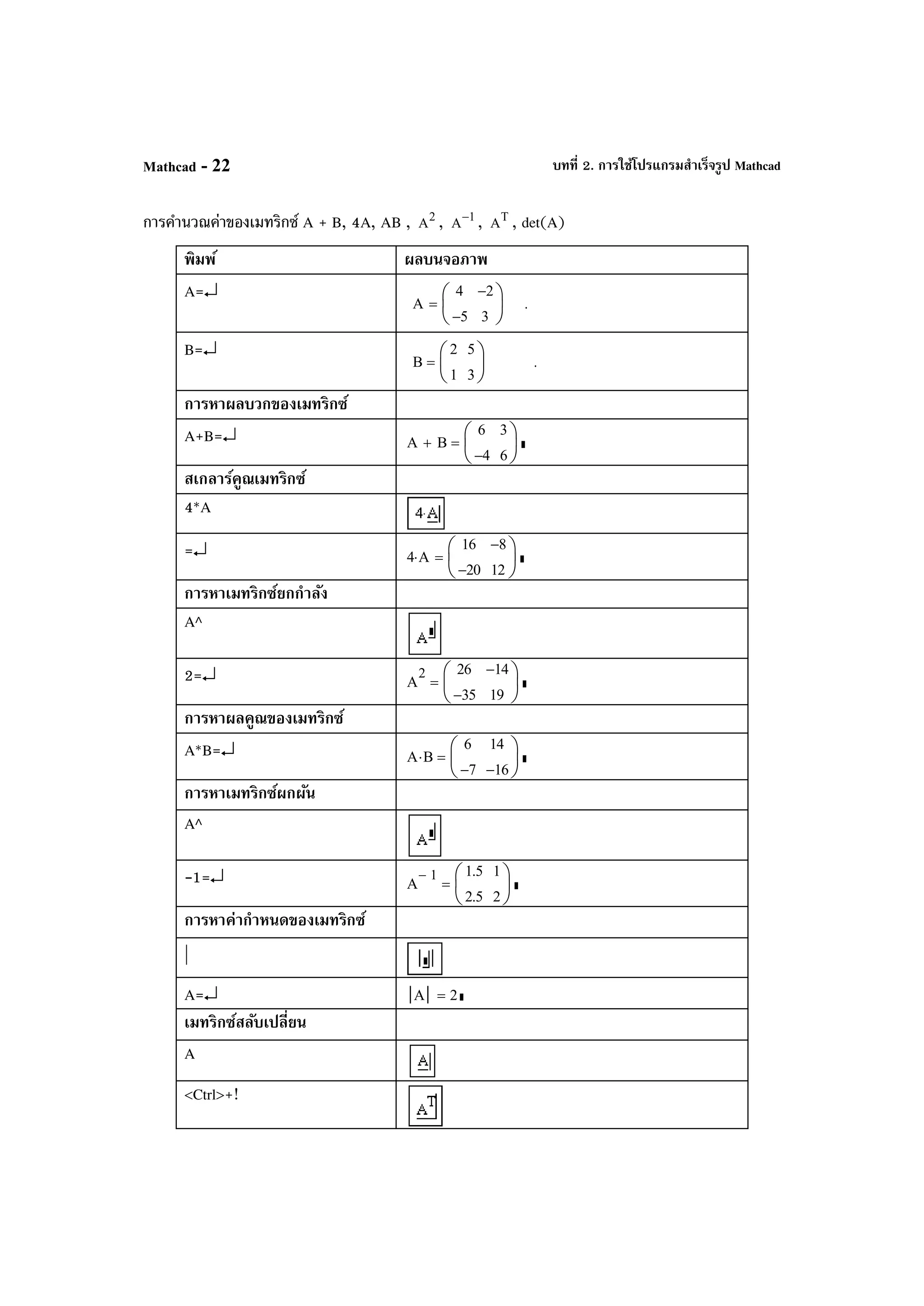 Book คู่มือโปรแกรมสำเร็จรูป mathcad mathematica matlap maple | PDF