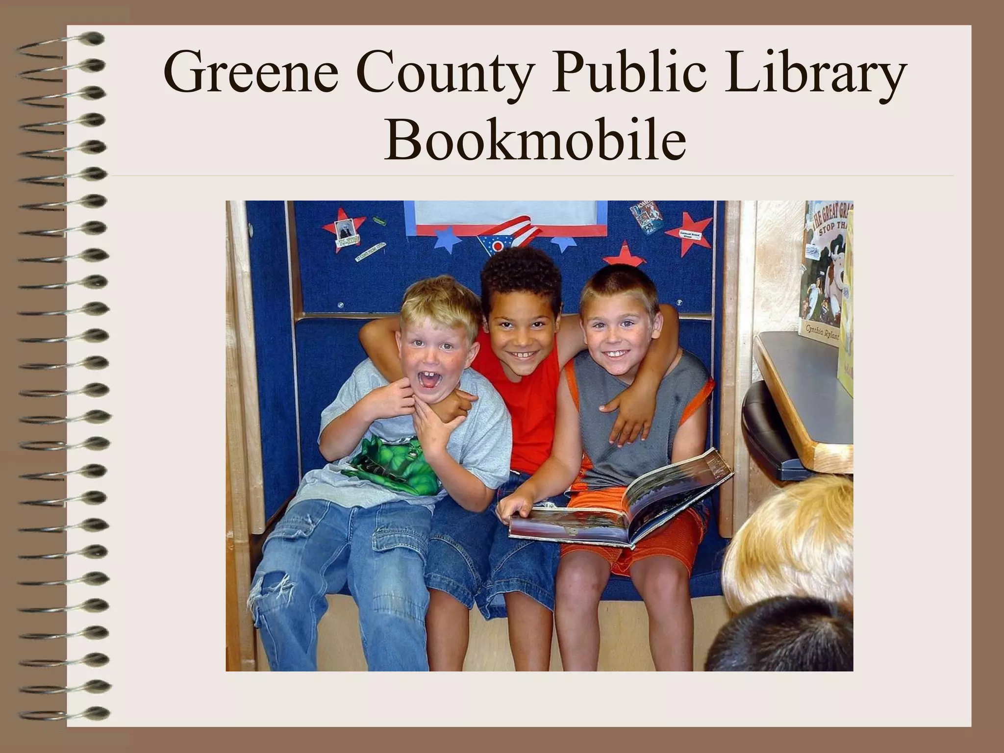Greene County Public Library Bookmobile | PPT | Science