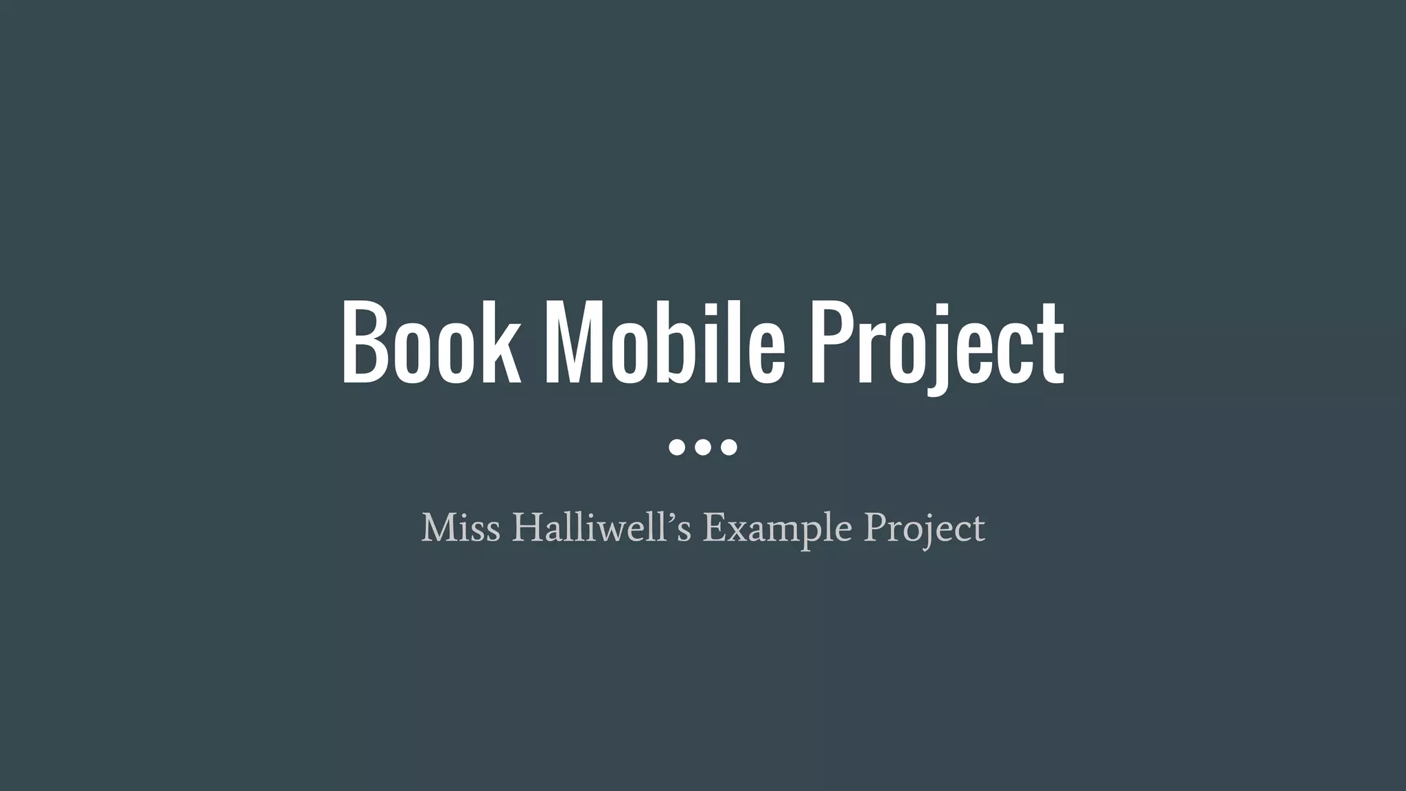 Book Mobile Project Example | PDF | Fantasy | Genres