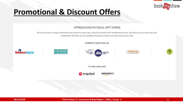 Bookmyshow- A complete Study | PPTX