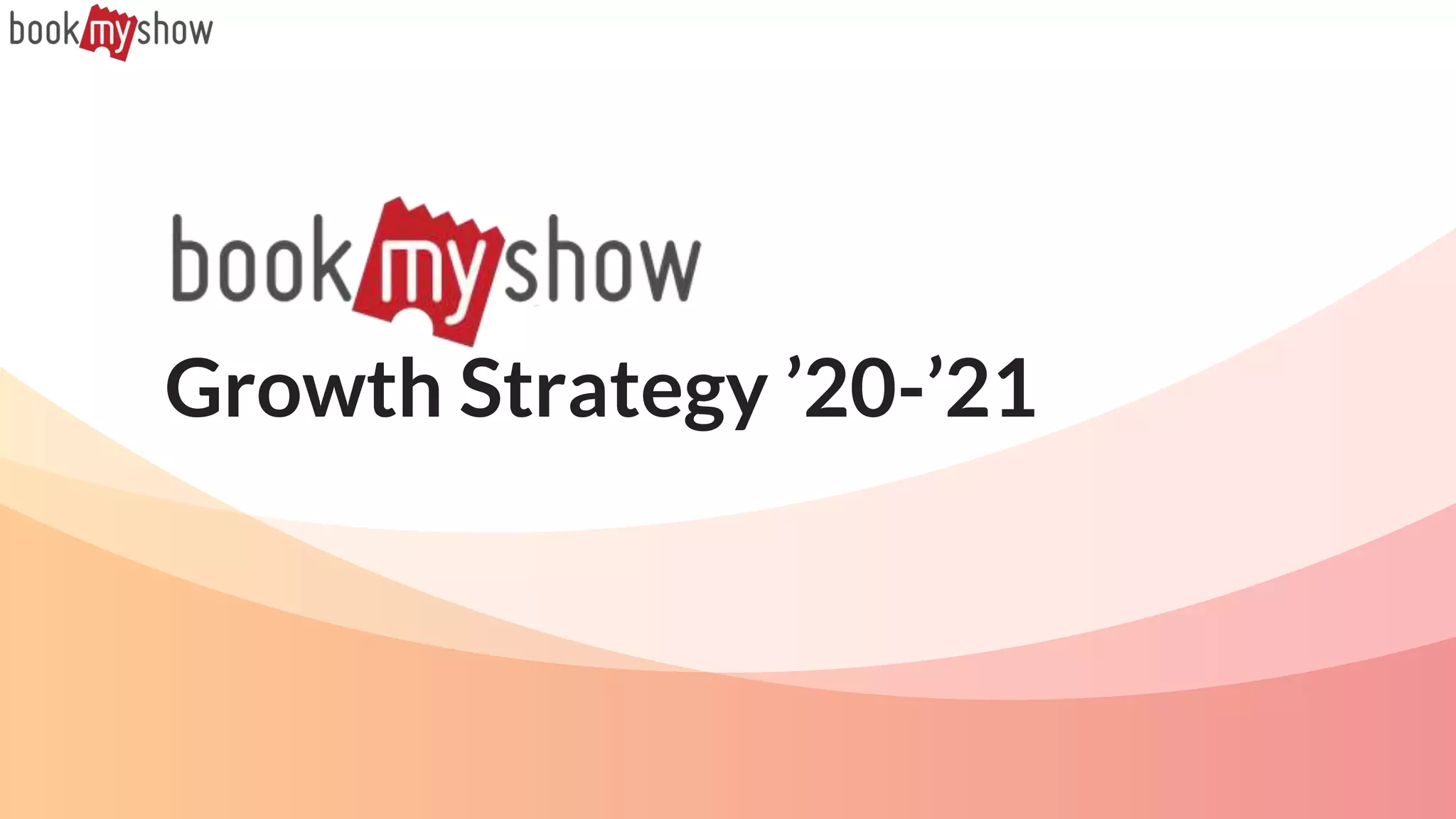 Bookmyshow mock roadmap | PPTX