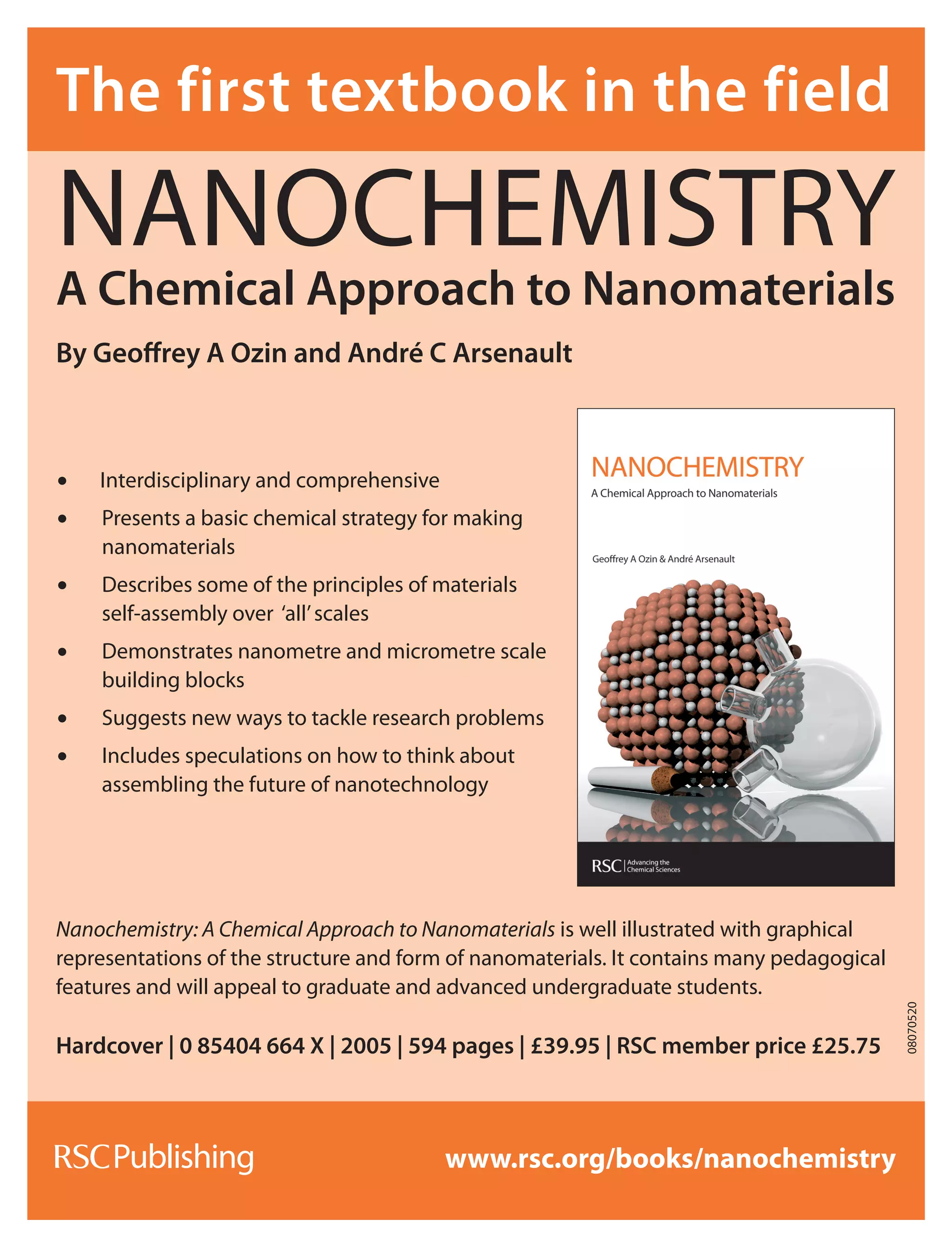 Book nanochemistry a_chemical_approach_to_nanomaterials | PDF