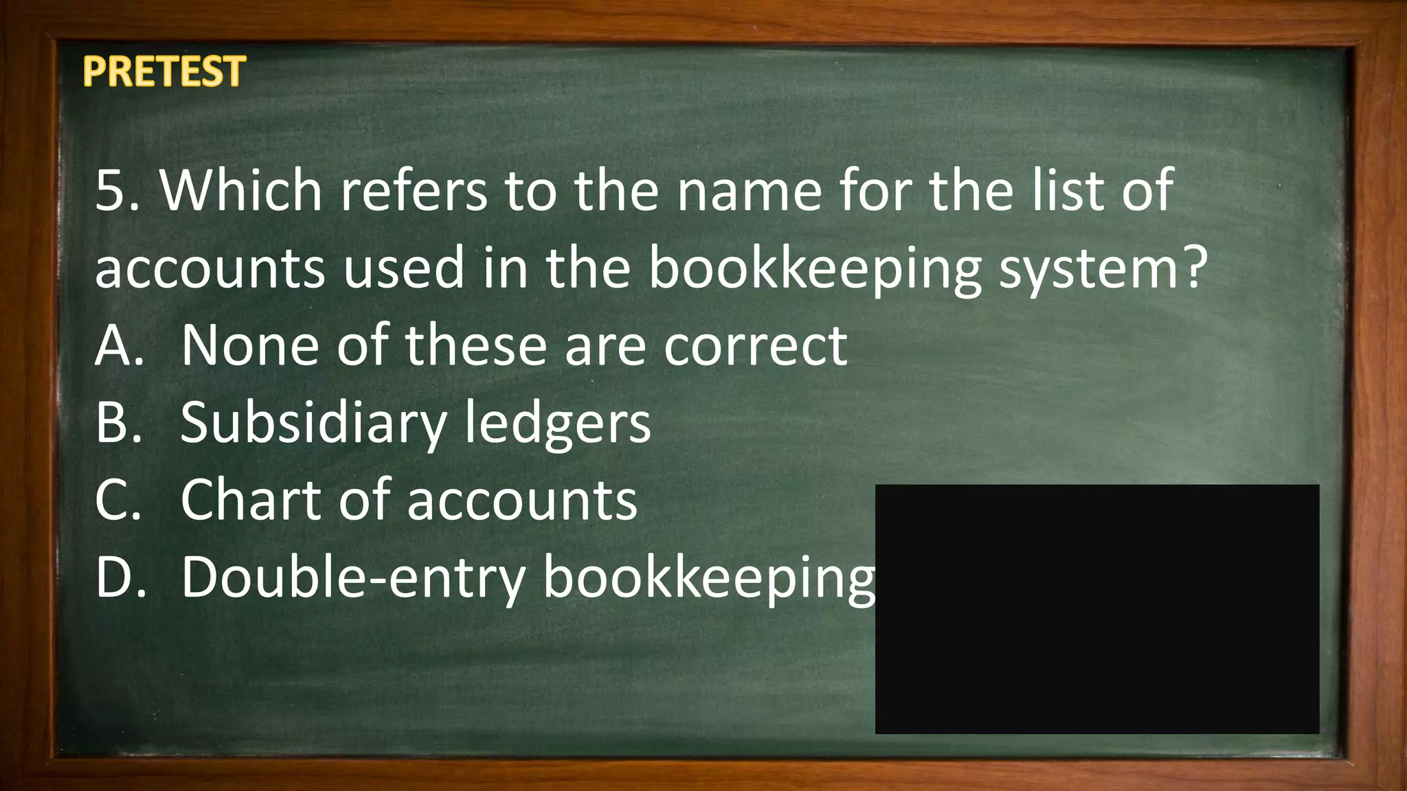 FABM 1 Book of Accounts | PDF