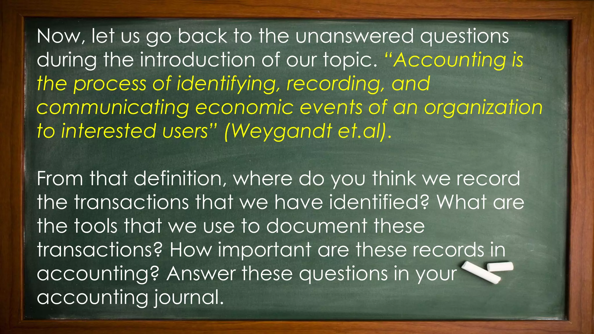 FABM 1 Book of Accounts | PDF