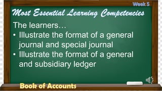 FABM 1 Book of Accounts | PDF