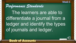 FABM 1 Book of Accounts | PDF