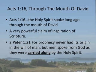 The Book Of Acts: Chapter-1 | PPTX