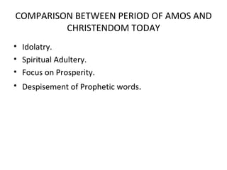 Book of amos | PPT