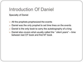 Book of daniel | PPTX