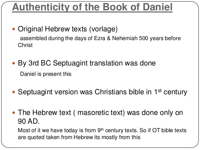 Book of daniel