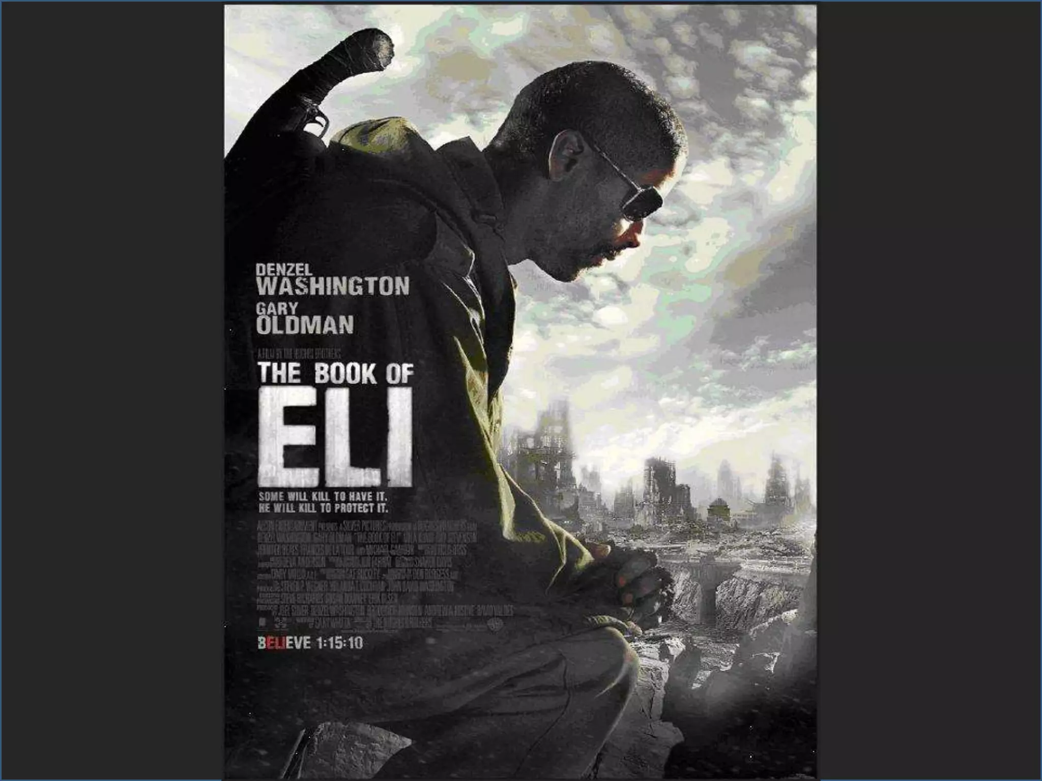 Book of Eli - Poster Analysis | PPTX | Movies | Entertainment