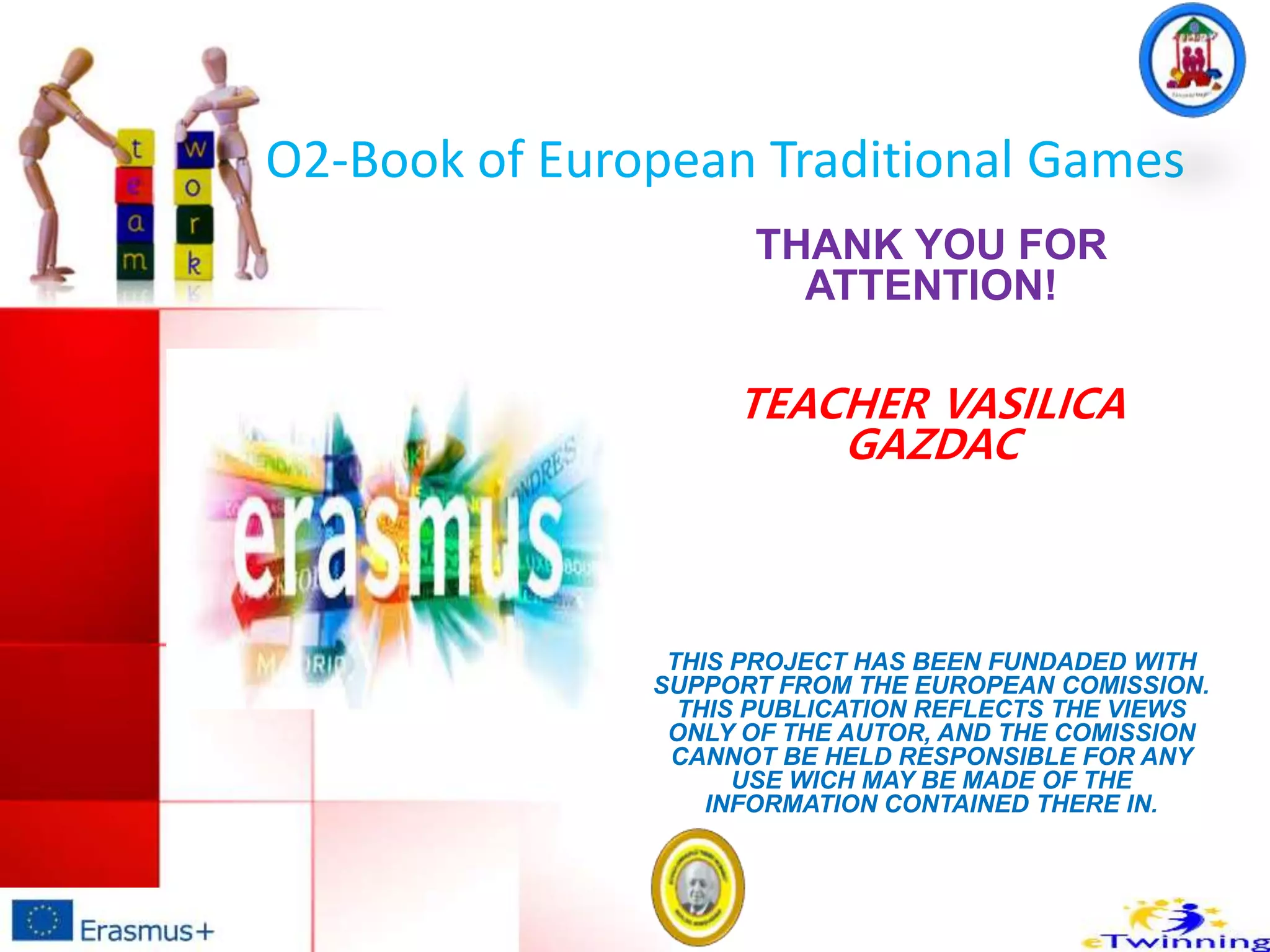 O2-Book of european traditional games | PPT