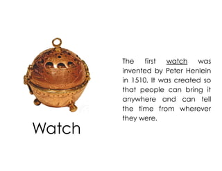 Book of first inventions and their inventors | PDF