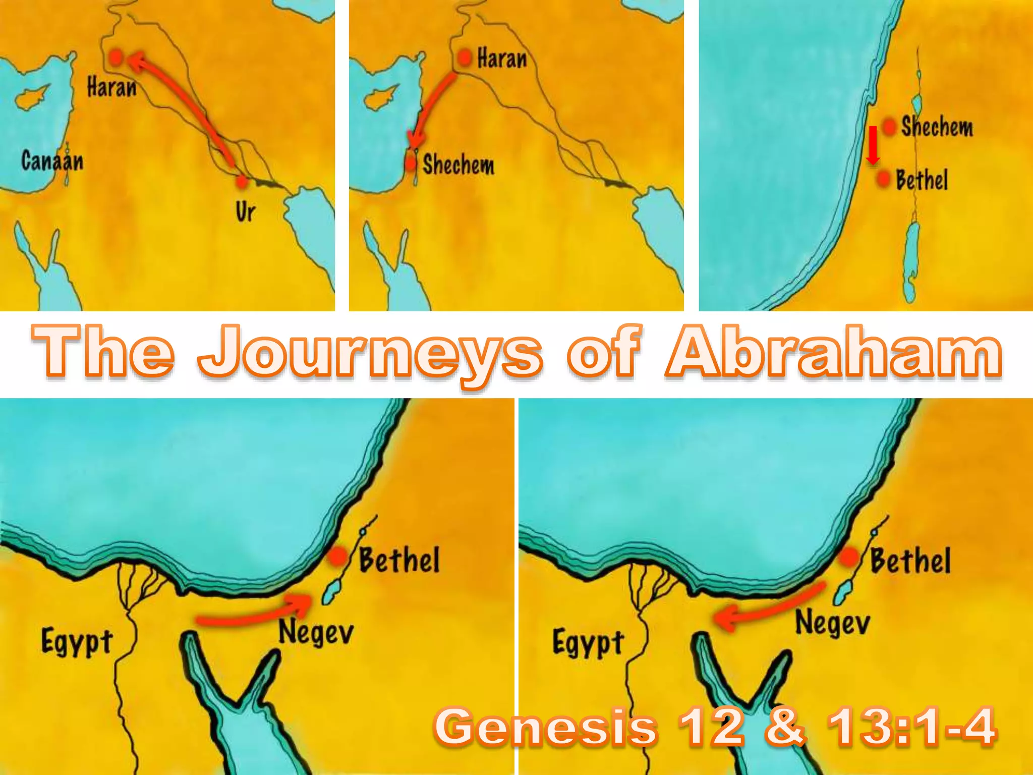 Book of Genesis - Abram (Abraham) moves to Canaan | PPT