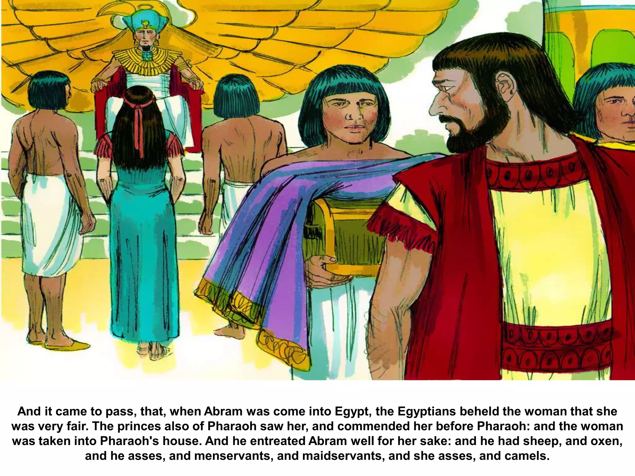 Book of Genesis - Abram (Abraham) moves to Canaan | PPT