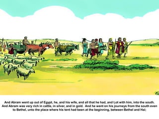 Book of Genesis - Abram (Abraham) moves to Canaan | PPT