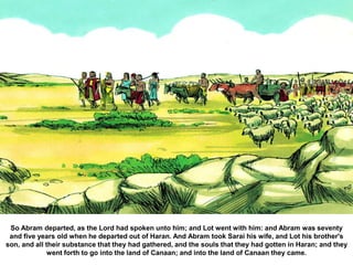 Book of Genesis - Abram (Abraham) moves to Canaan | PPT