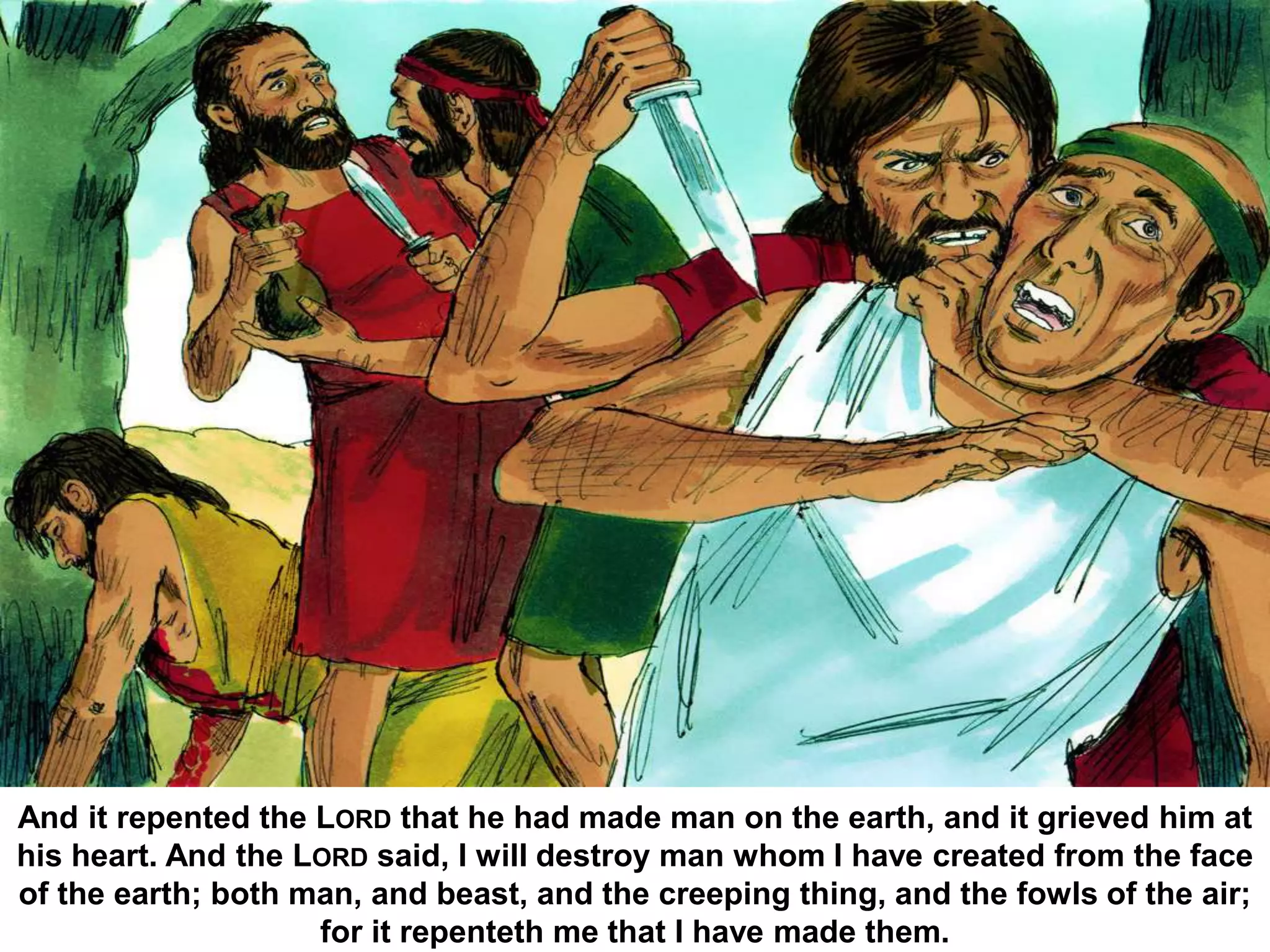 Book of Genesis - The Man Who Stood Alone [Noah and the Ark] | PPT