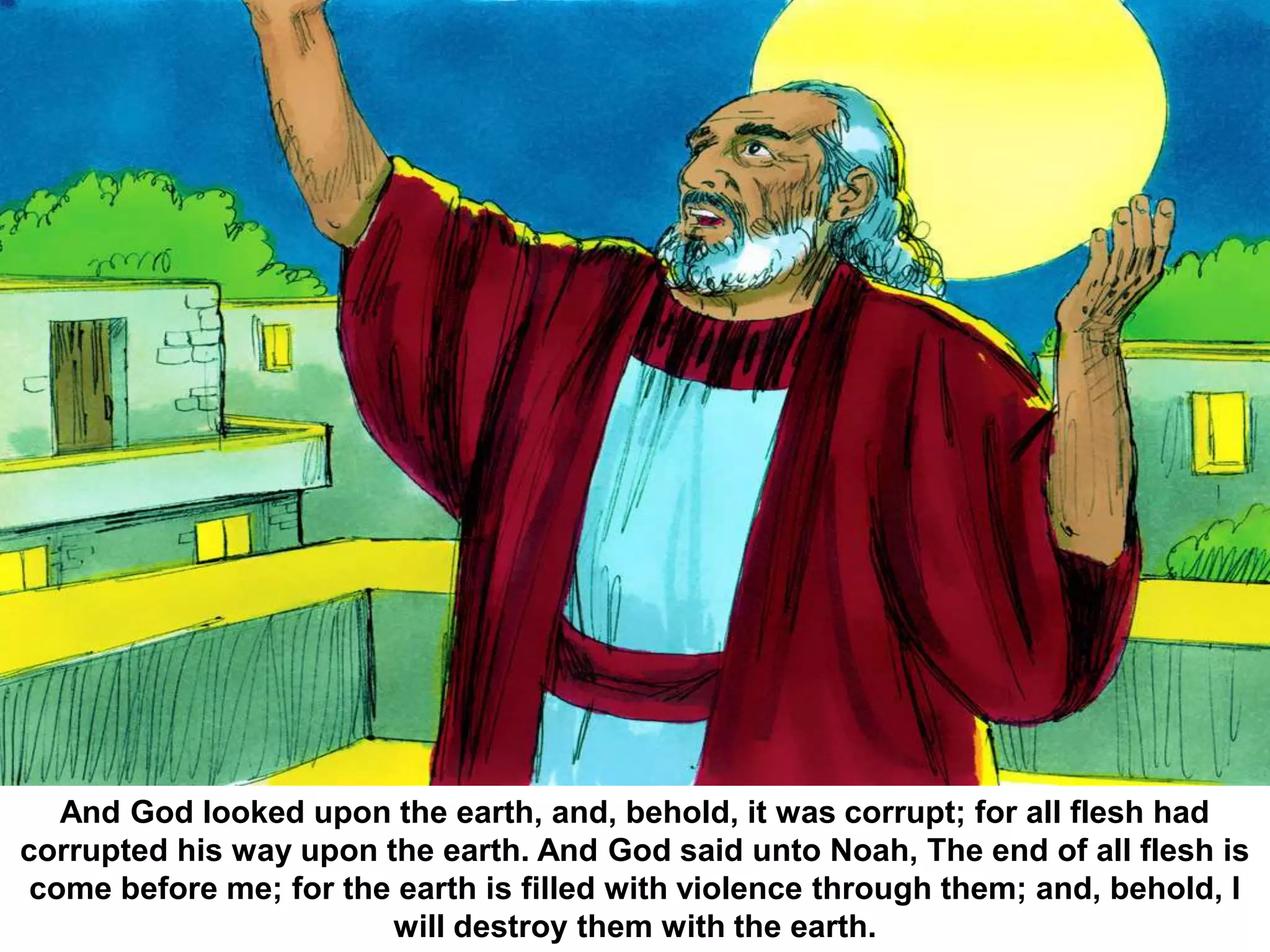 Book of Genesis - The Man Who Stood Alone [Noah and the Ark] | PPT