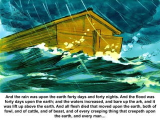 Book of Genesis - The Man Who Stood Alone [Noah and the Ark] | PPT