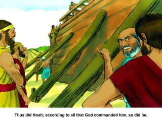 Book of Genesis - The Man Who Stood Alone [Noah and the Ark] | PPT