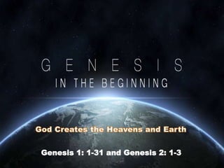 Book Of Genesis Creation