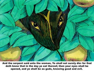 Book of Genesis - The Fall Of Man | PPT