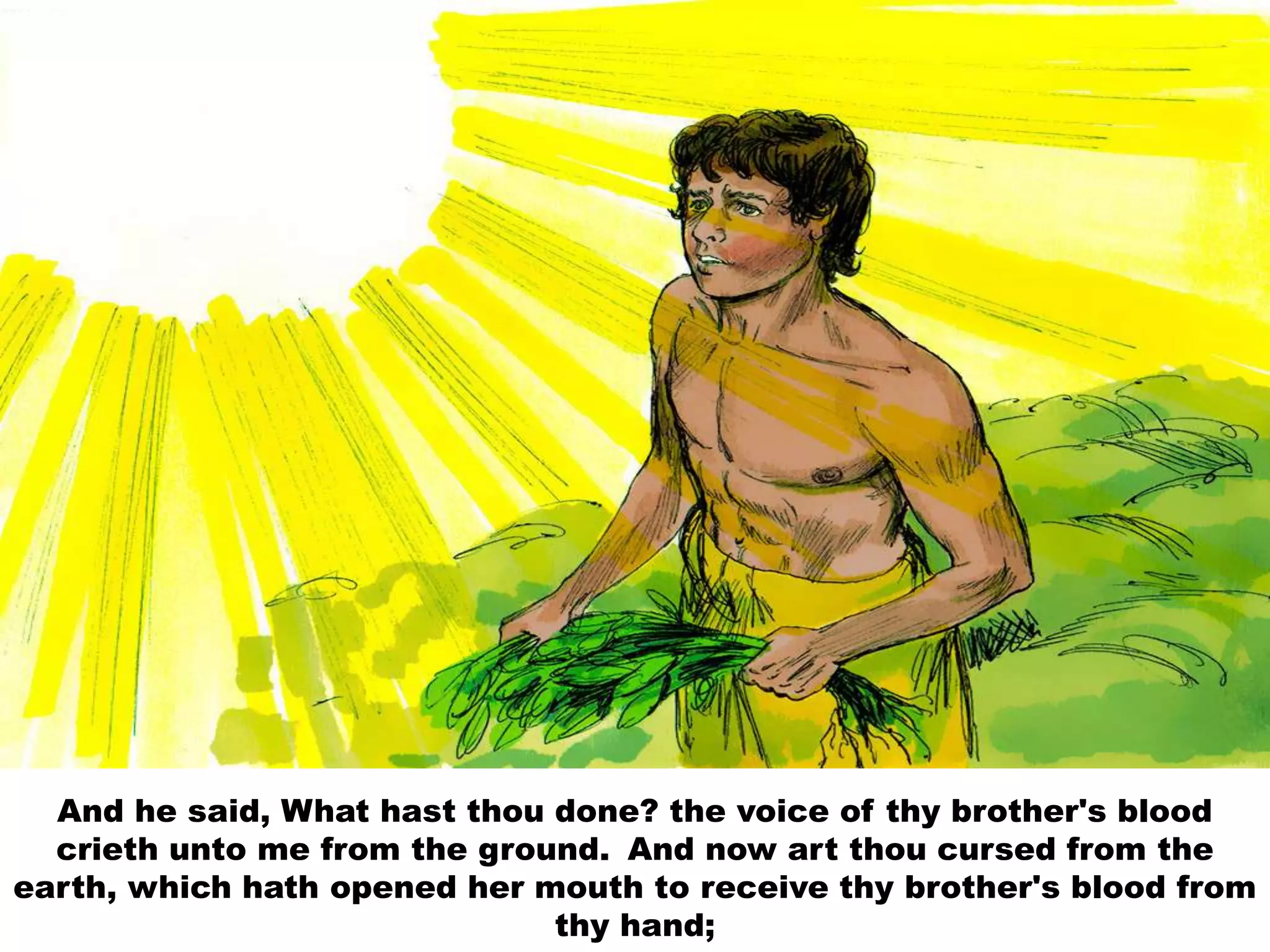 Book of Genesis - The Story of Two Brothers [Cain & Abel] | PPT