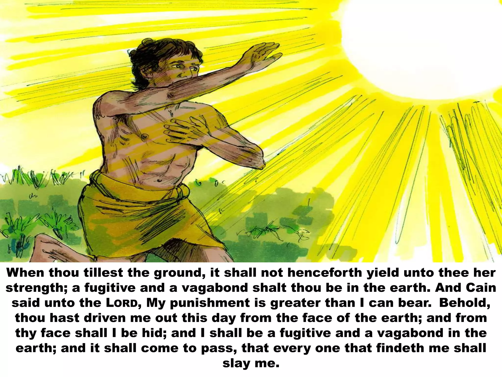 Book of Genesis - The Story of Two Brothers [Cain & Abel] | PPT