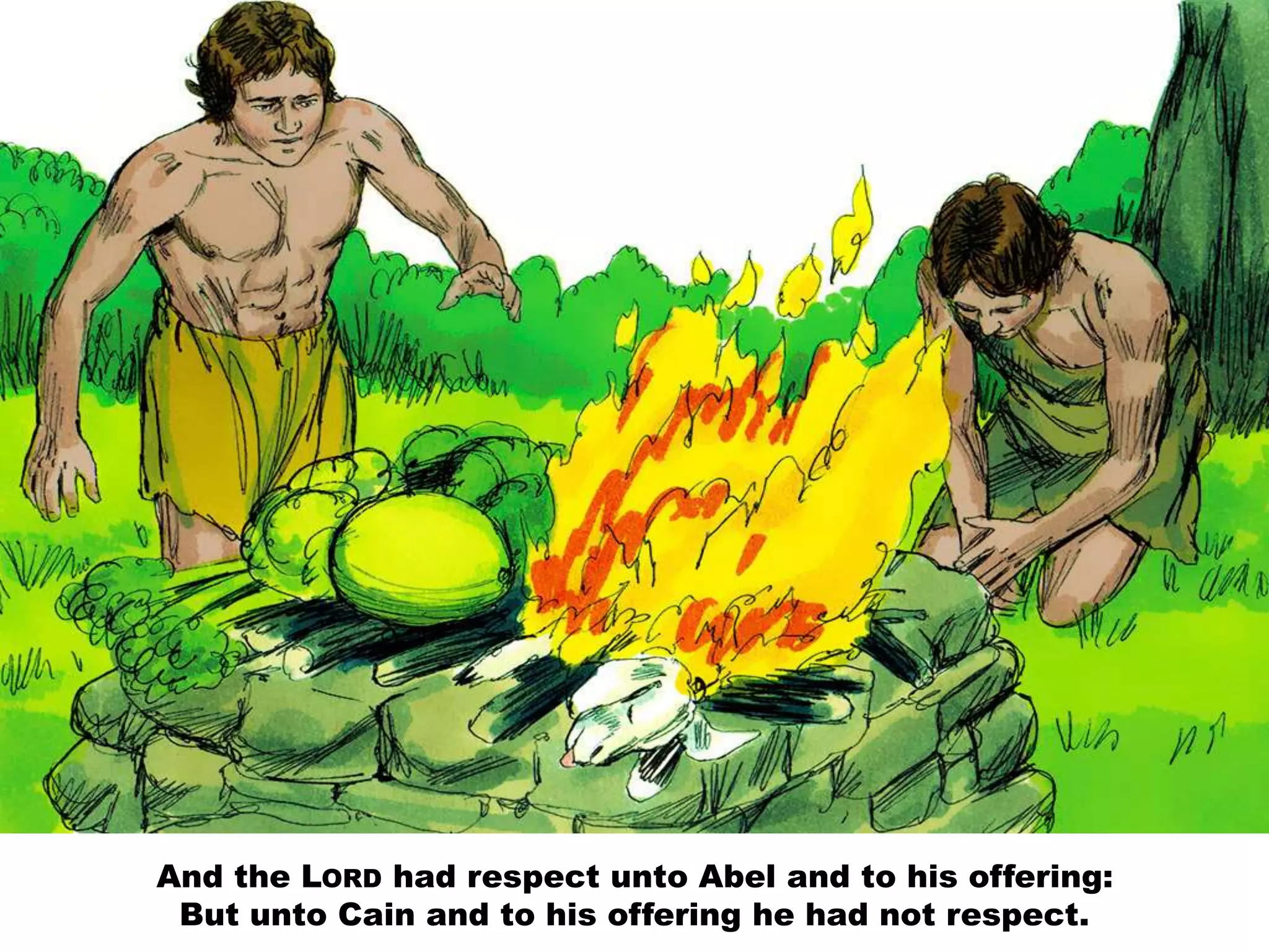 Book of Genesis - The Story of Two Brothers [Cain & Abel] | PPT