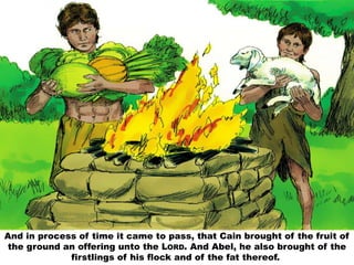 Book of Genesis - The Story of Two Brothers [Cain & Abel] | PPT