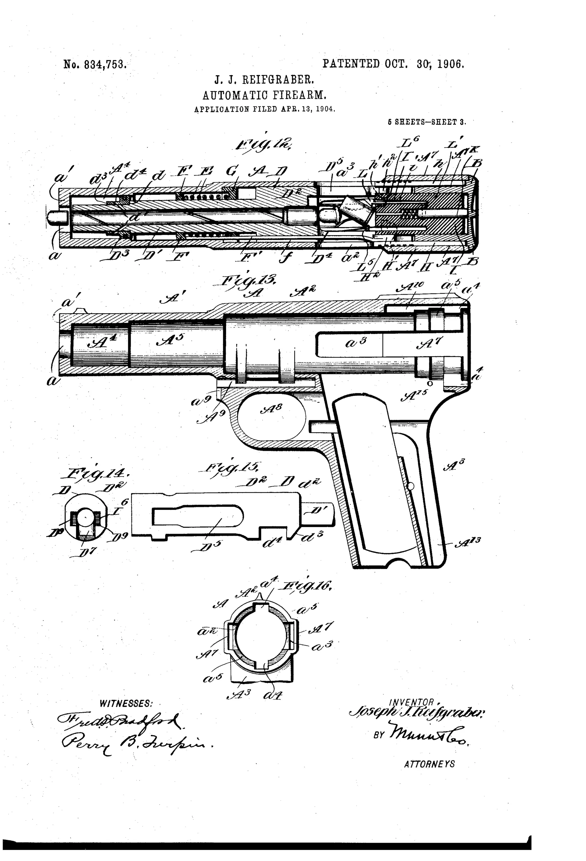 Book of gun patent drawings 1 | PDF