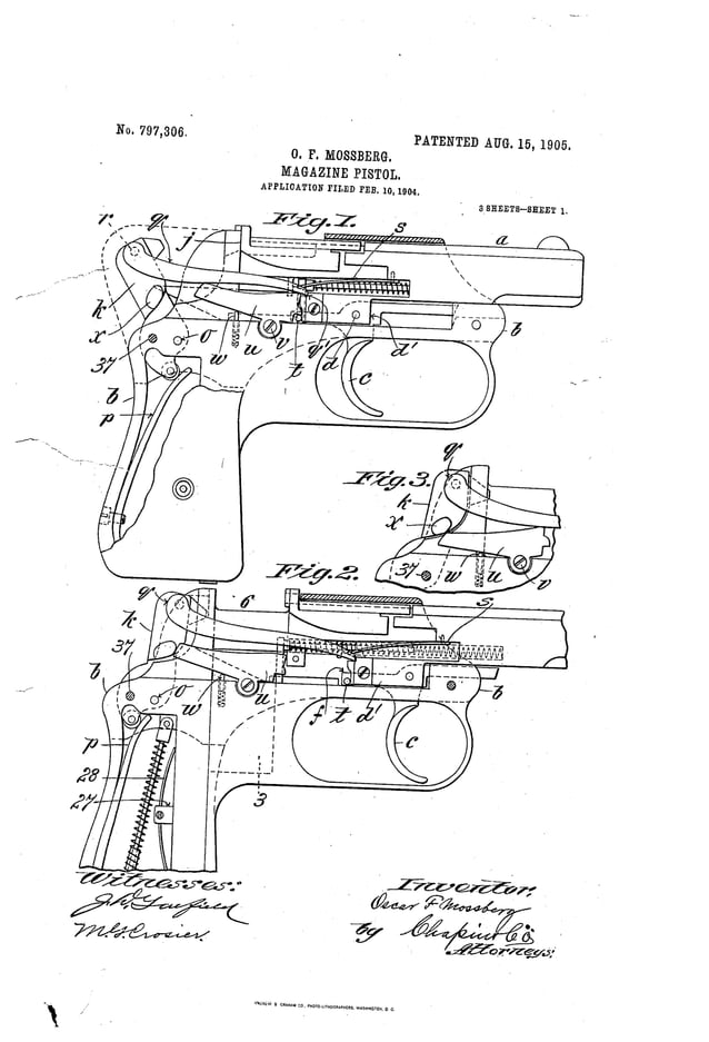 Book of gun patent drawings 1 | PDF