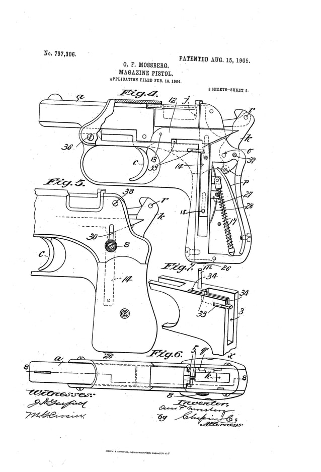 Book of gun patent drawings 1 | PDF