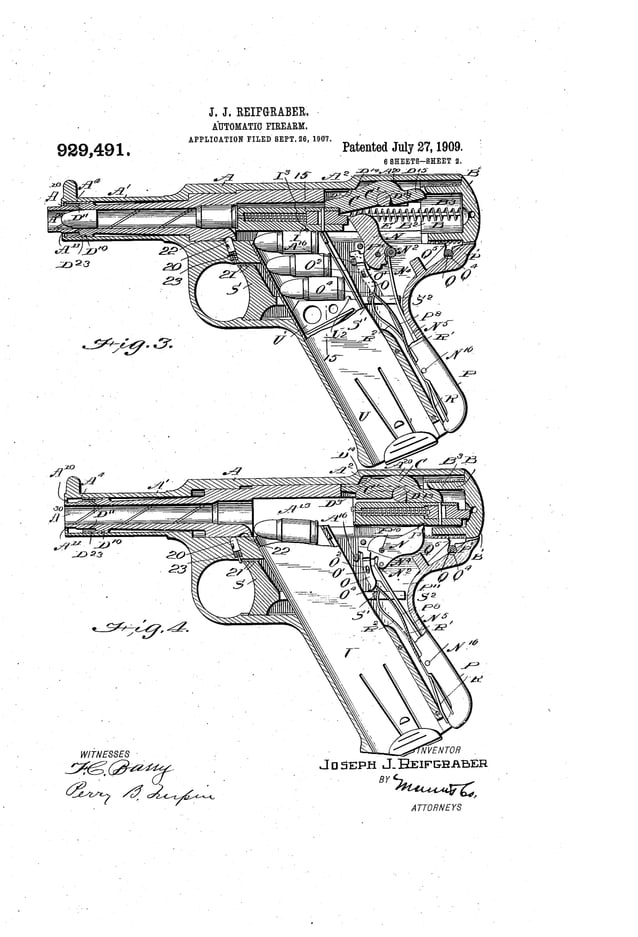 Book of gun patent drawings 1 | PDF