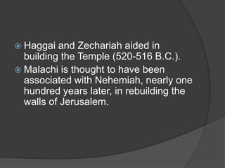 Book Of Haggai | PPTX