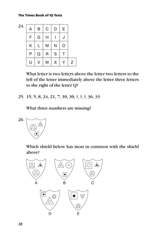 Book of IQ Tests | PDF