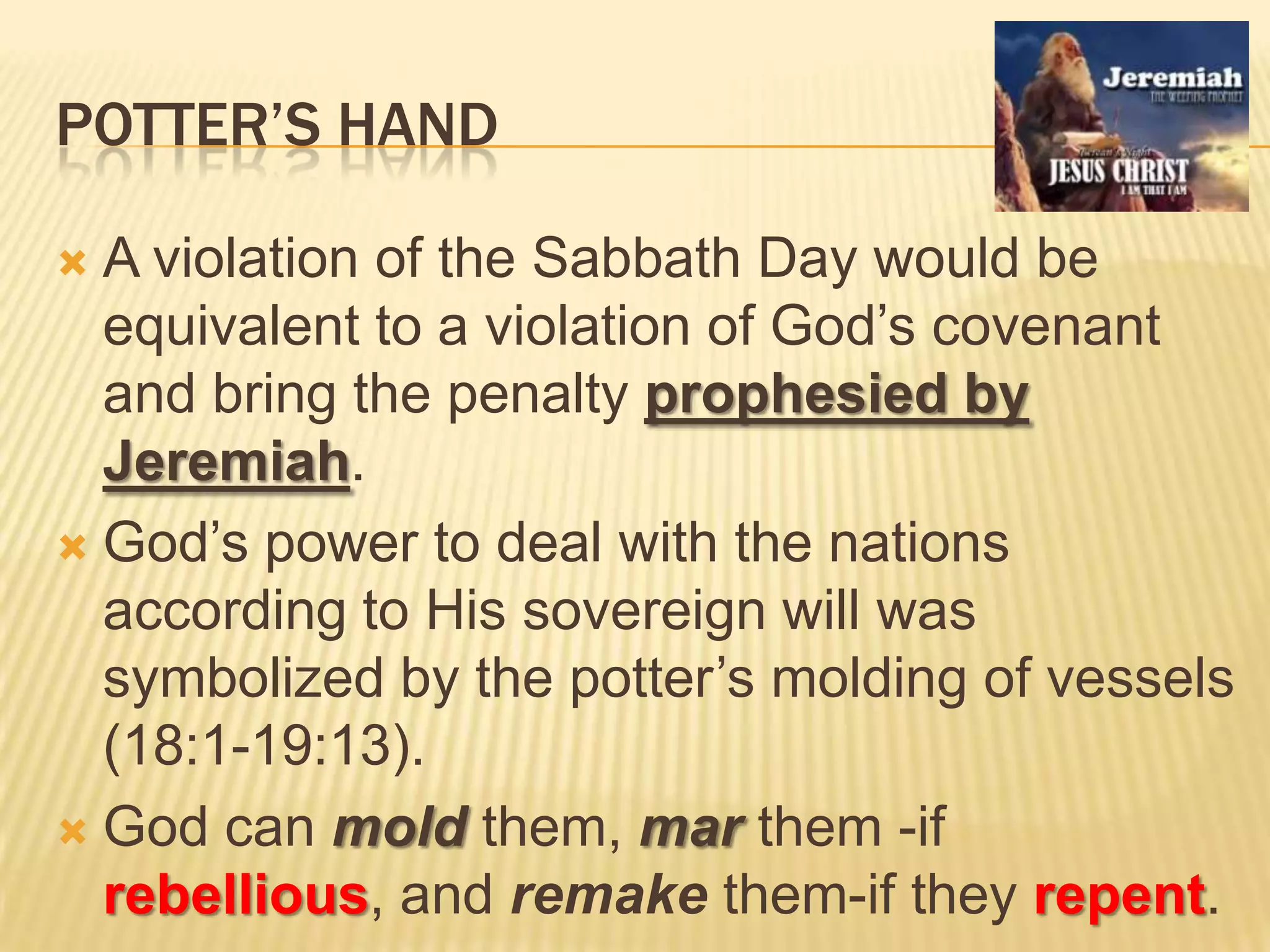 Book Of Jeremiah | PPTX