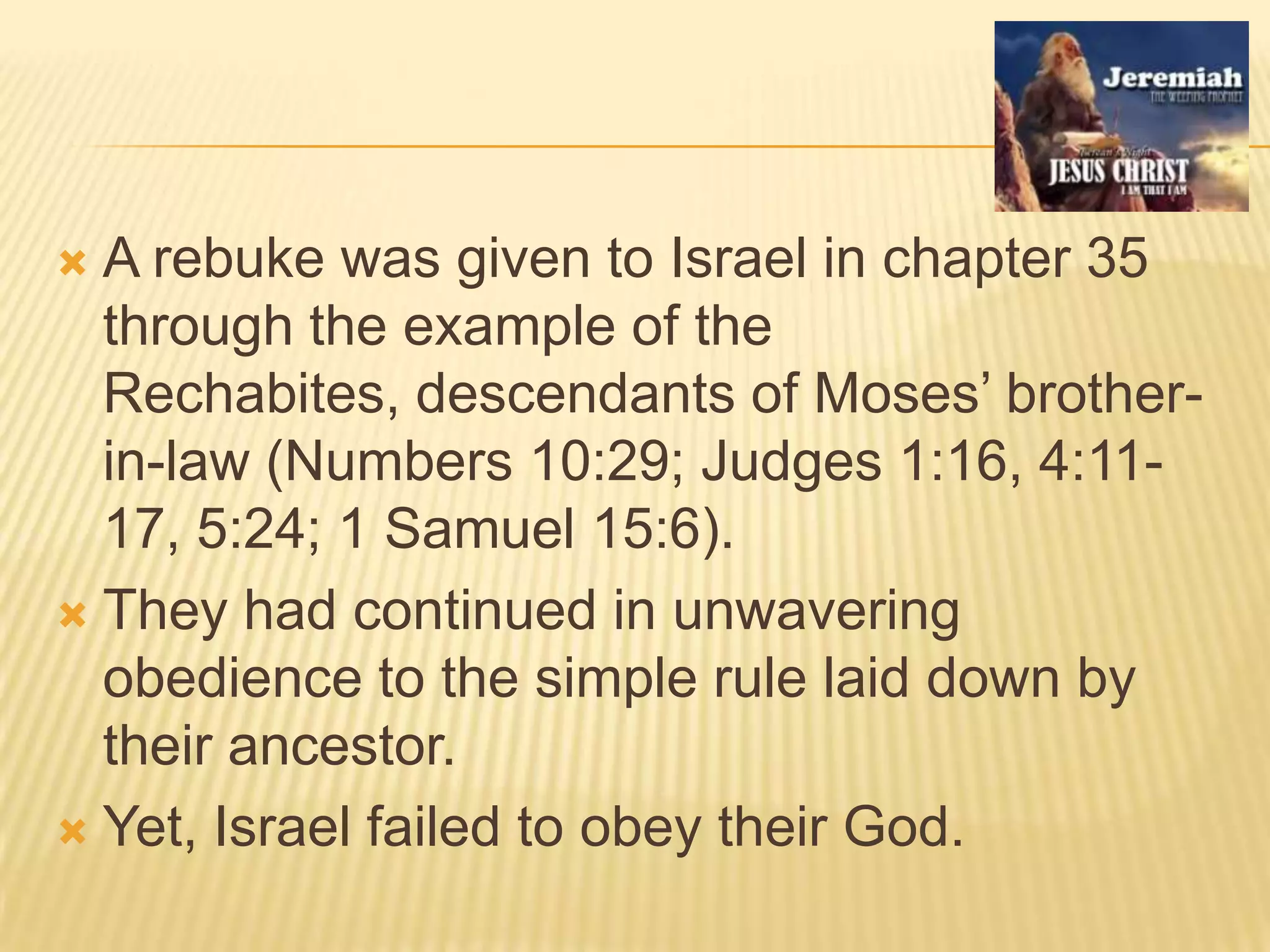 Book Of Jeremiah | PPTX