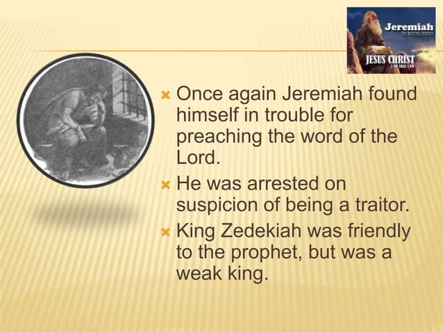 Book Of Jeremiah | PPTX | Christianity | Religion & Spirituality