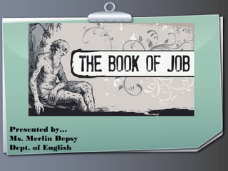 Book of Job - Biblical Literature | PPS