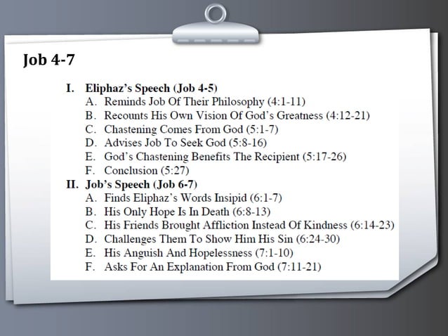 Book of Job - Biblical Literature | PPS