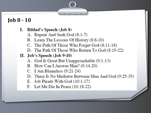 Book of Job - Biblical Literature | PPS