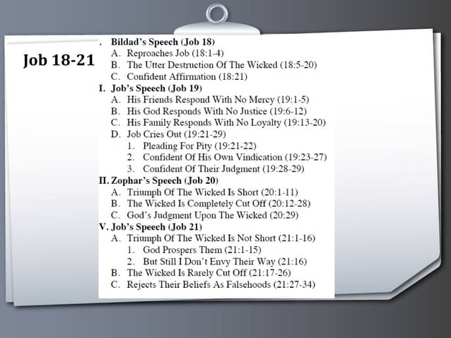 Book of Job - Biblical Literature | PPS