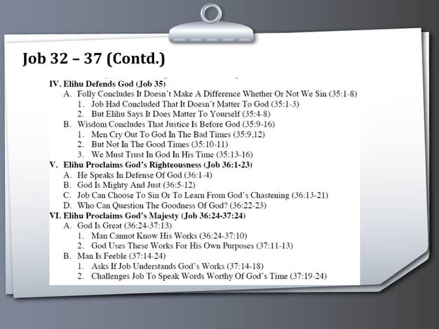 Book of Job - Biblical Literature | PPS