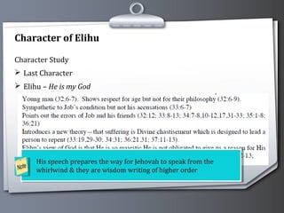 Book of Job - Biblical Literature | PPS