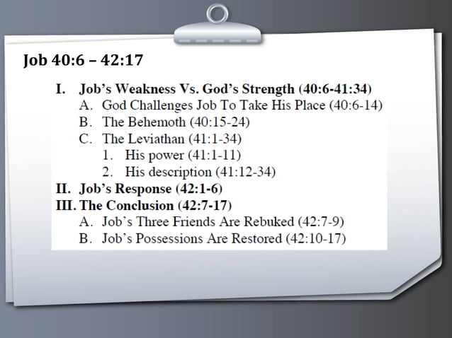 Book of Job - Biblical Literature | PPS