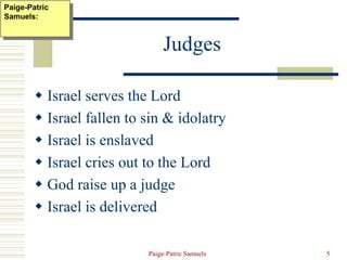 Book of judges | PPTX
