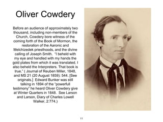 Introductory pages to The Book of Mormon | PPTX