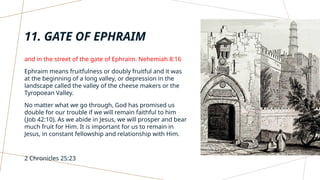 Book of nehemiah complete Bible study by Rhema Joy Sharath | PPTX